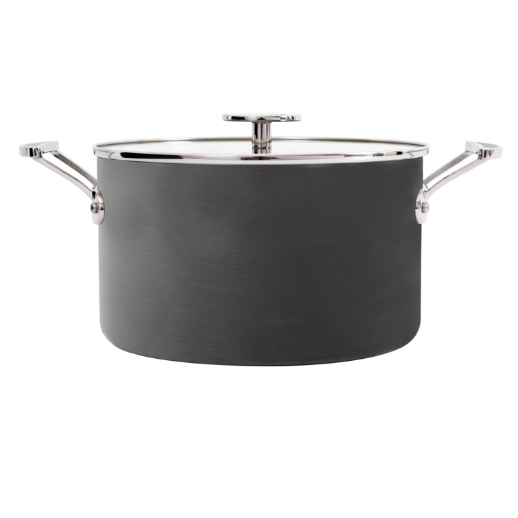 Mauviel 1830 Mauviel M'stone 360 Hard Anodized Nonstick Stewpan With ...
